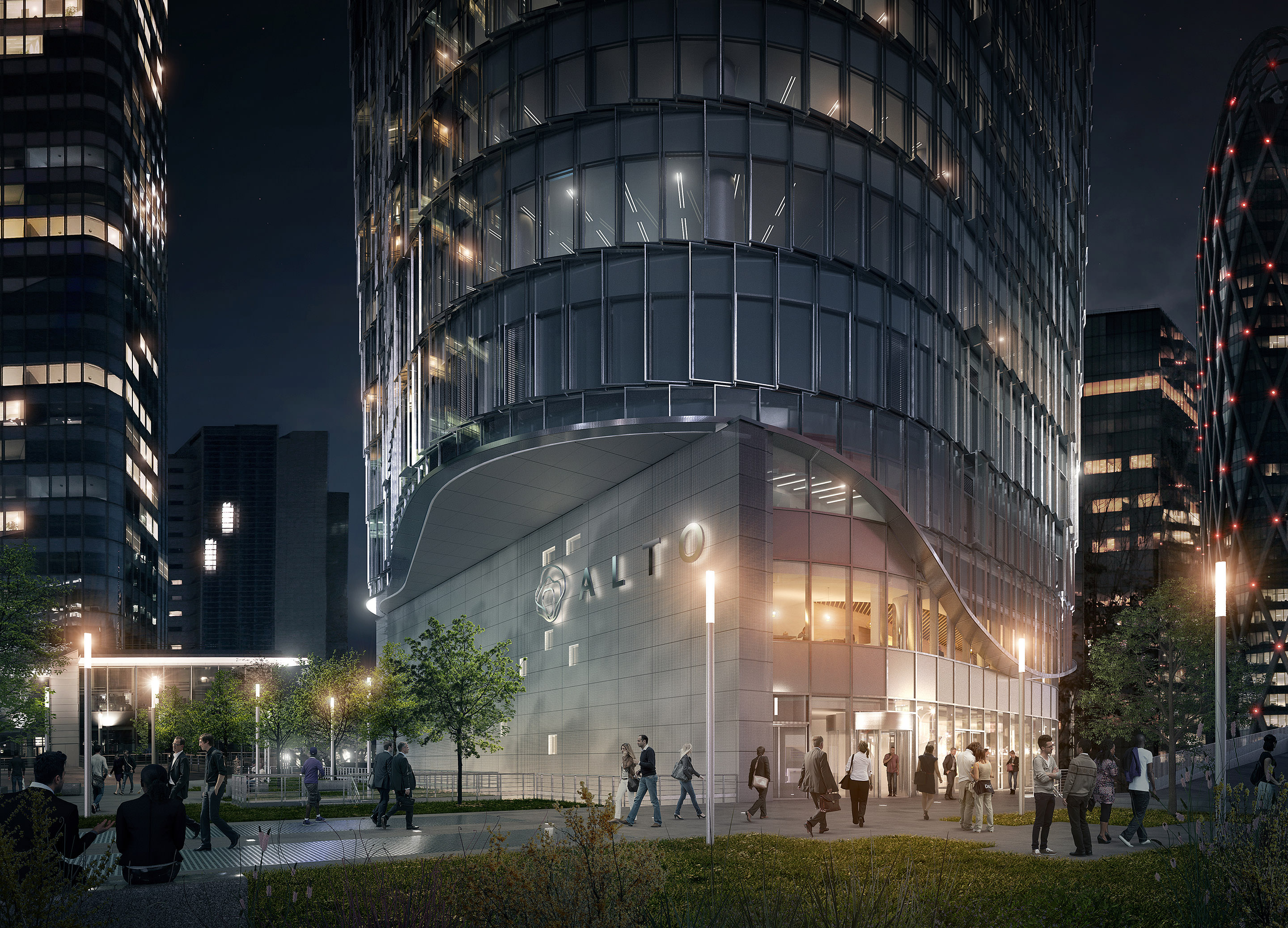 ALTO Tower | Paris - La Défense | ILLUMINENS