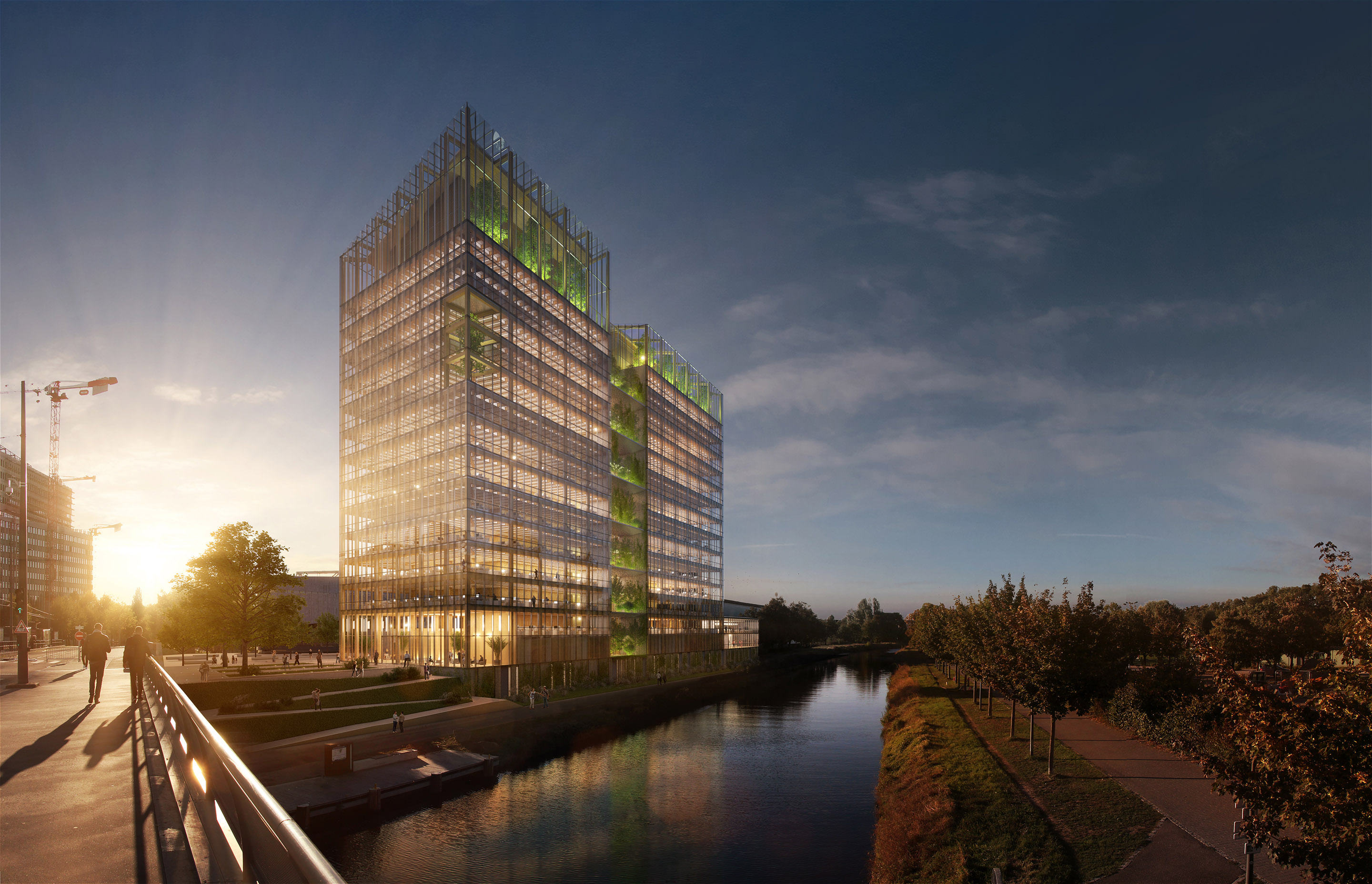 Image Architecture 3D, perspective architecture - ILLUMINENS